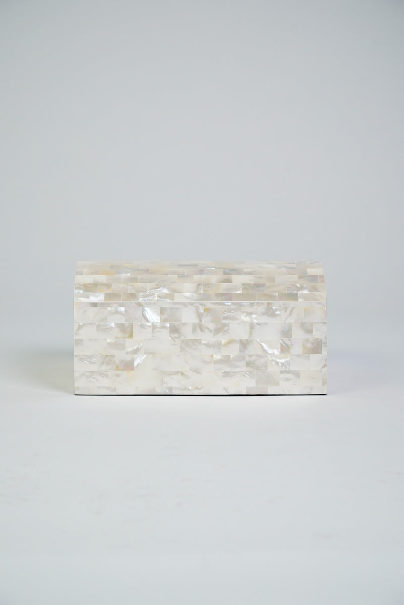 Rectangle Mother of Pearl Jewelry Box 5x7 in White – Kultura Filipino | Support Local