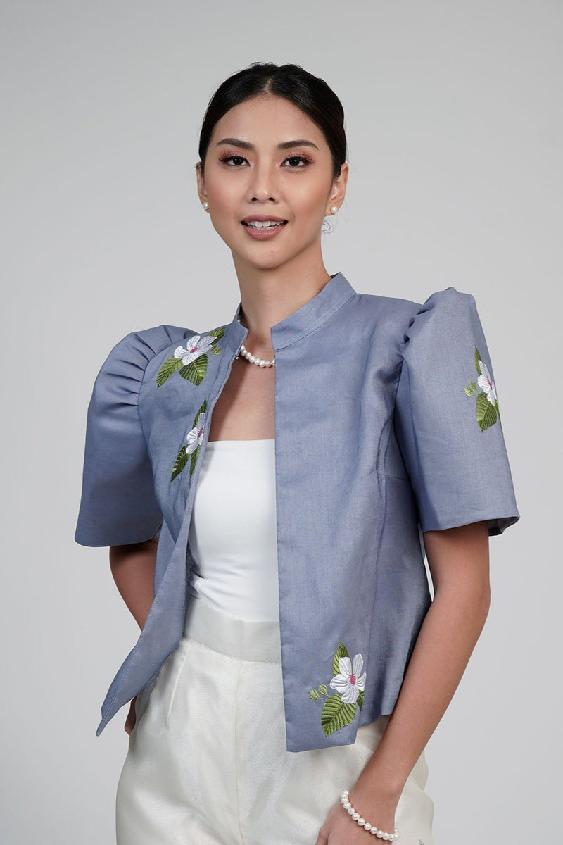 Women's Katmon Embroidered FIlipiñiana Bolero | Kultura Filipino ...