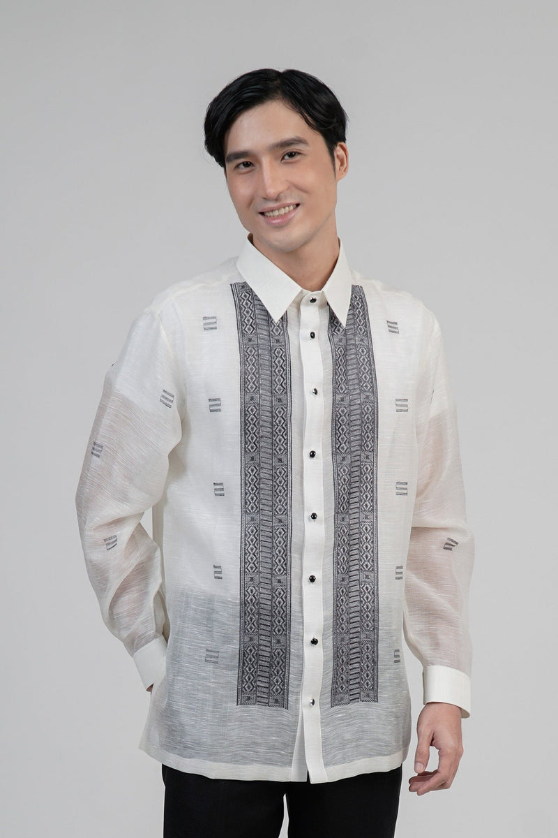 Men's Linen Silk Hermes Barong Filipino | Kultura Filipino – Kultura ...