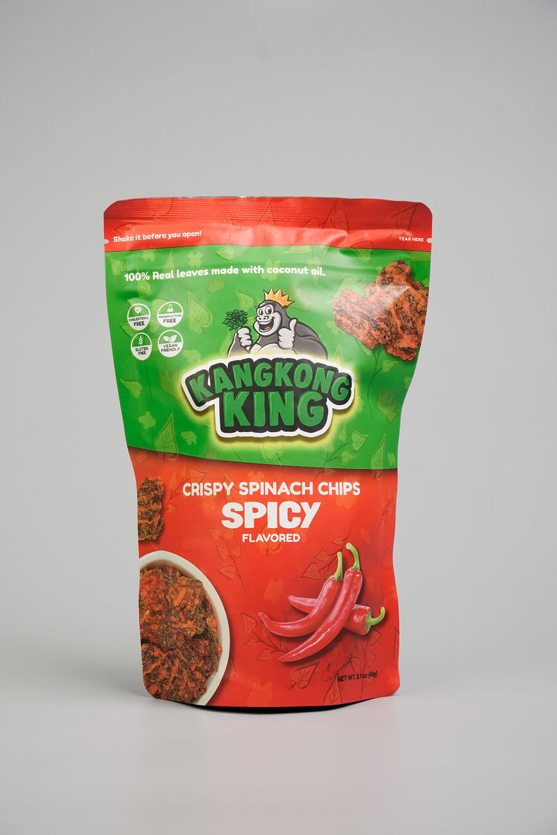 KangKong King Water Spinach Chips in Spicy 60g| Kultura Filipino ...