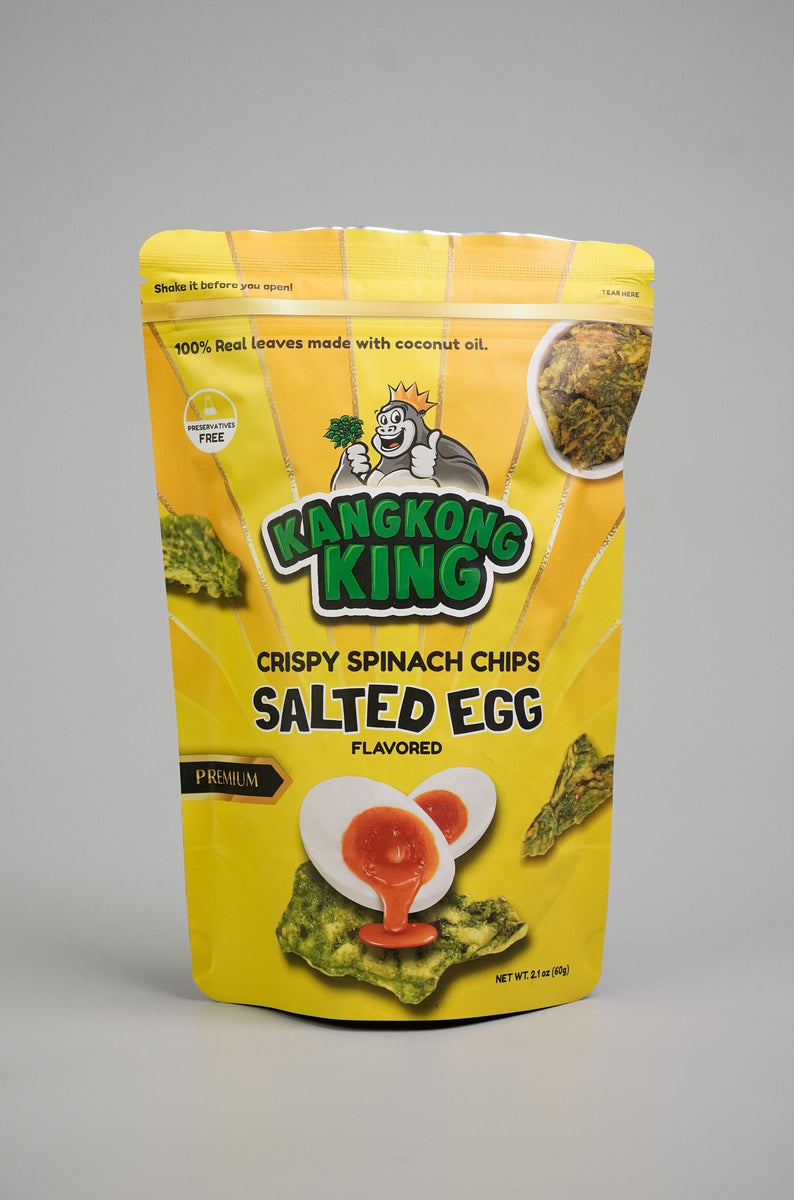 KangKong King Water Spinach Chips in Salted Egg 60g| Kultura Filipino ...