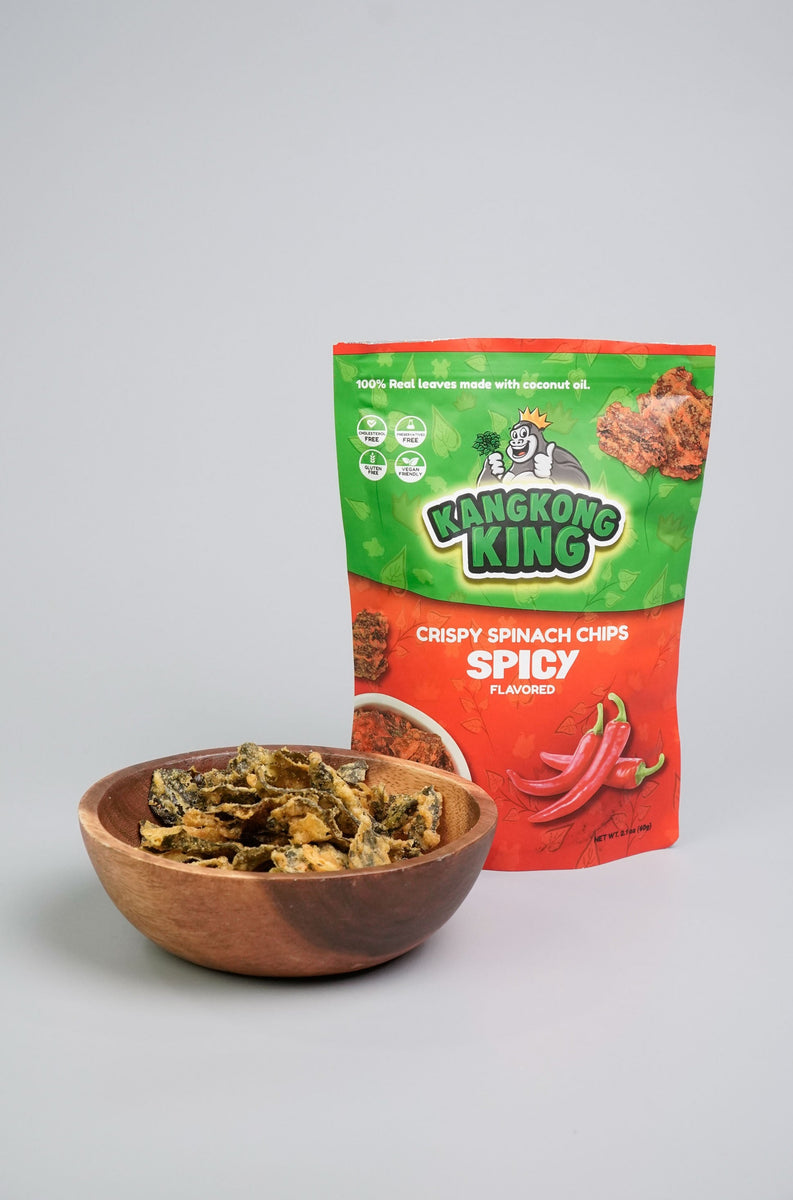 KangKong King Water Spinach Chips in Spicy 60g| Kultura Filipino ...