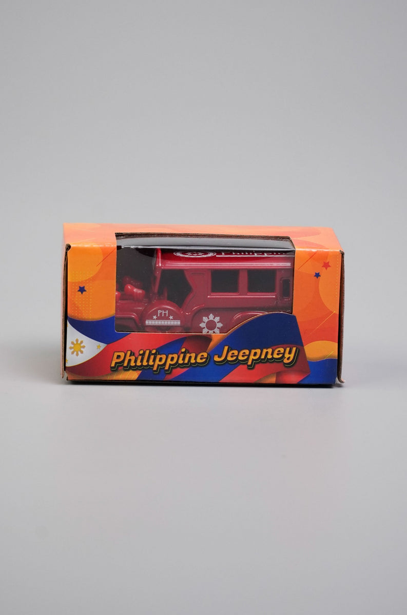 Philippine Jeepney Model 3" in Red | Kultura Filipino – Kultura ...