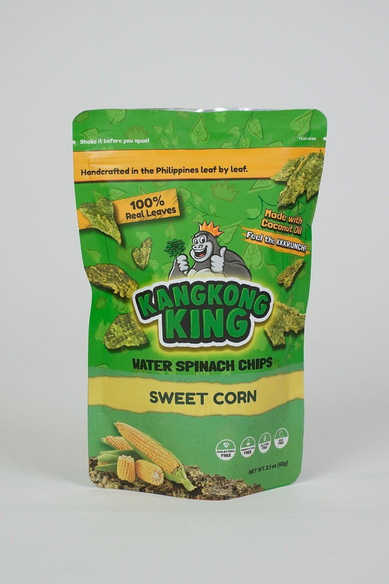 KangKong King Water Spinach Chips Sweet Corn 60g | Kultura Filipino ...