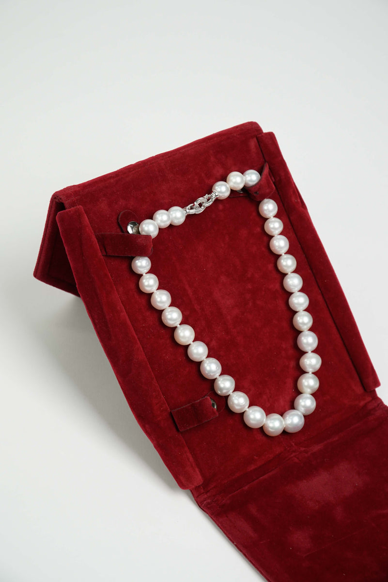 High Quality South Sea Pearl Choker Length in White – Kultura Filipino ...