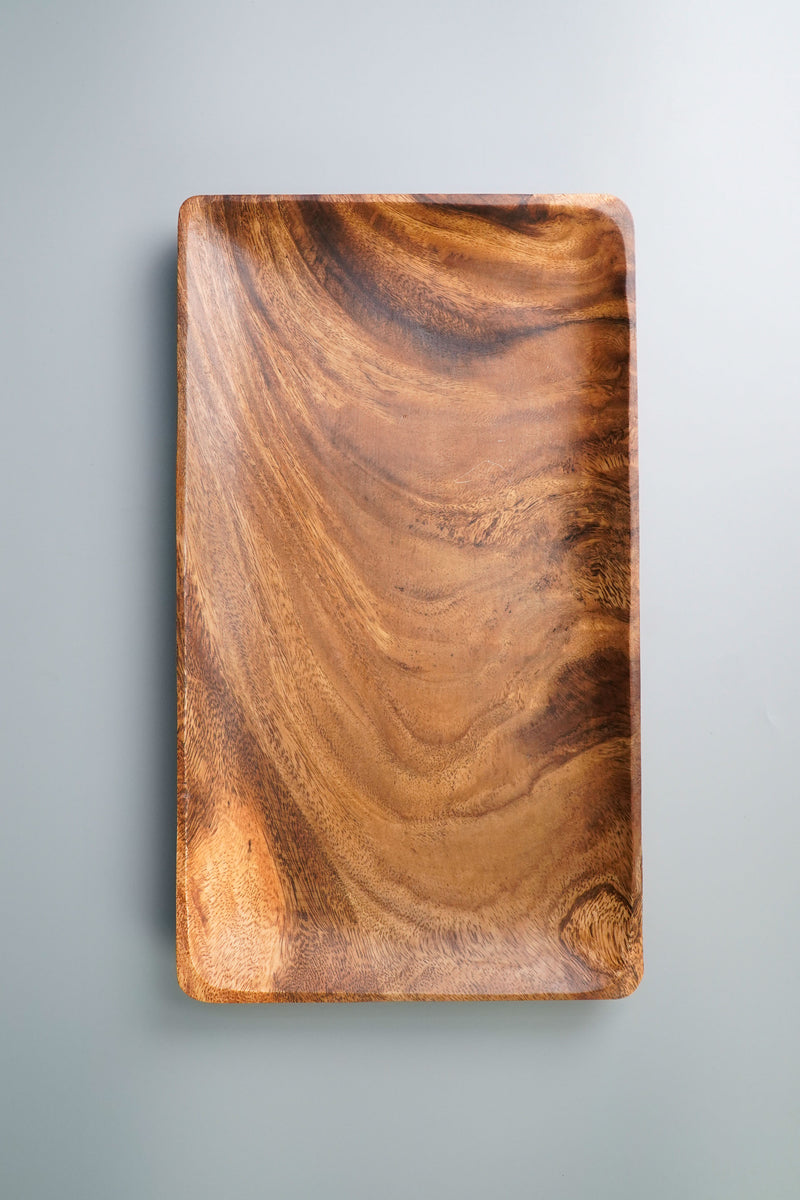 Acacia Wood Rectangle Plate – Kultura Filipino | Support Local