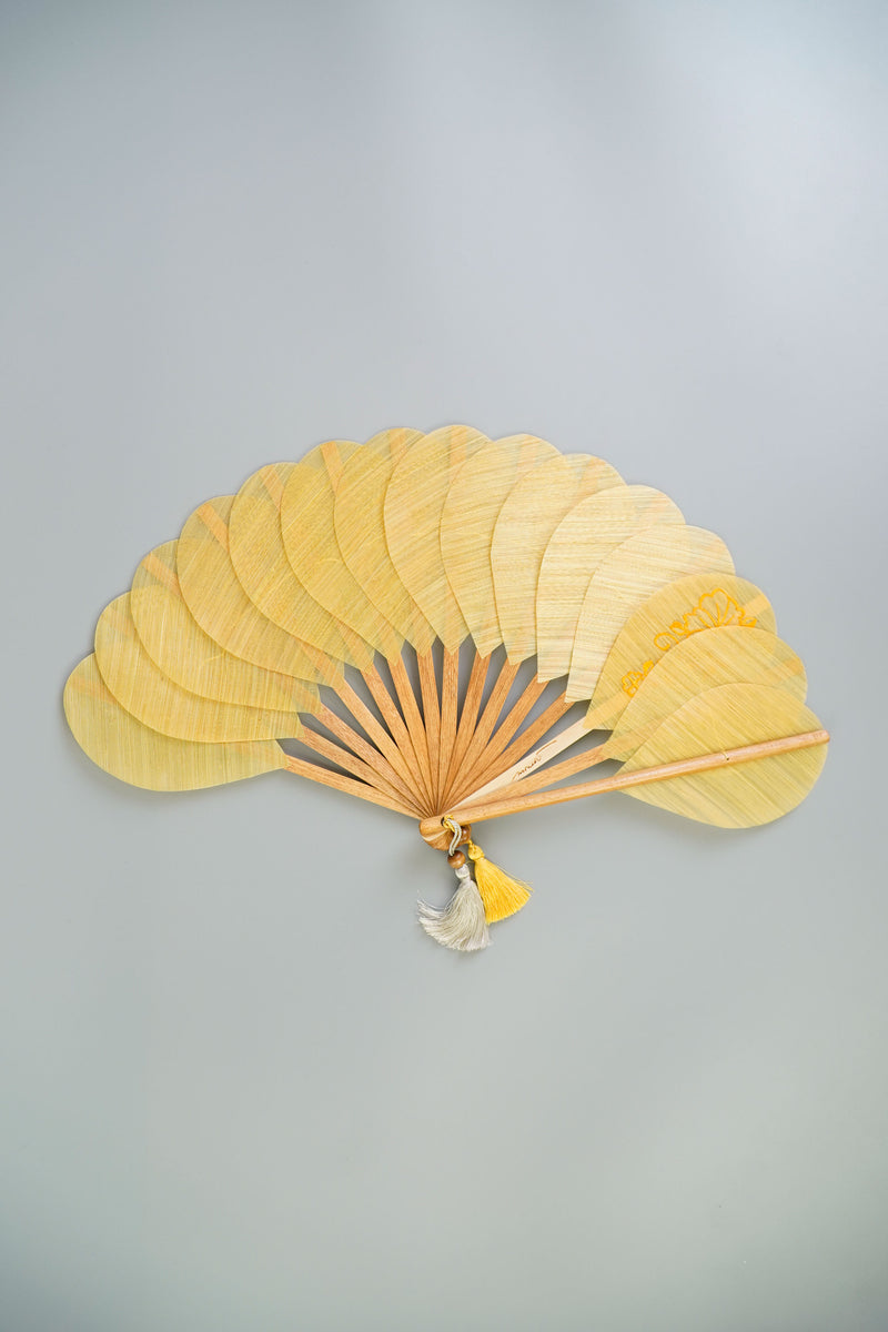 Petal Shaped Abaca Fan – Kultura Filipino | Support Local