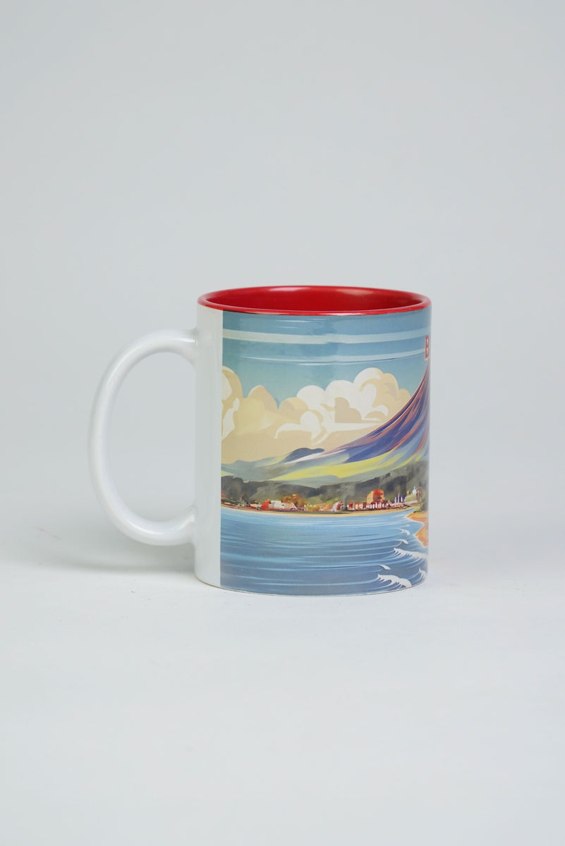 Retro Vintage Mayon Beach Ceramic Mug – Kultura Filipino | Support Local