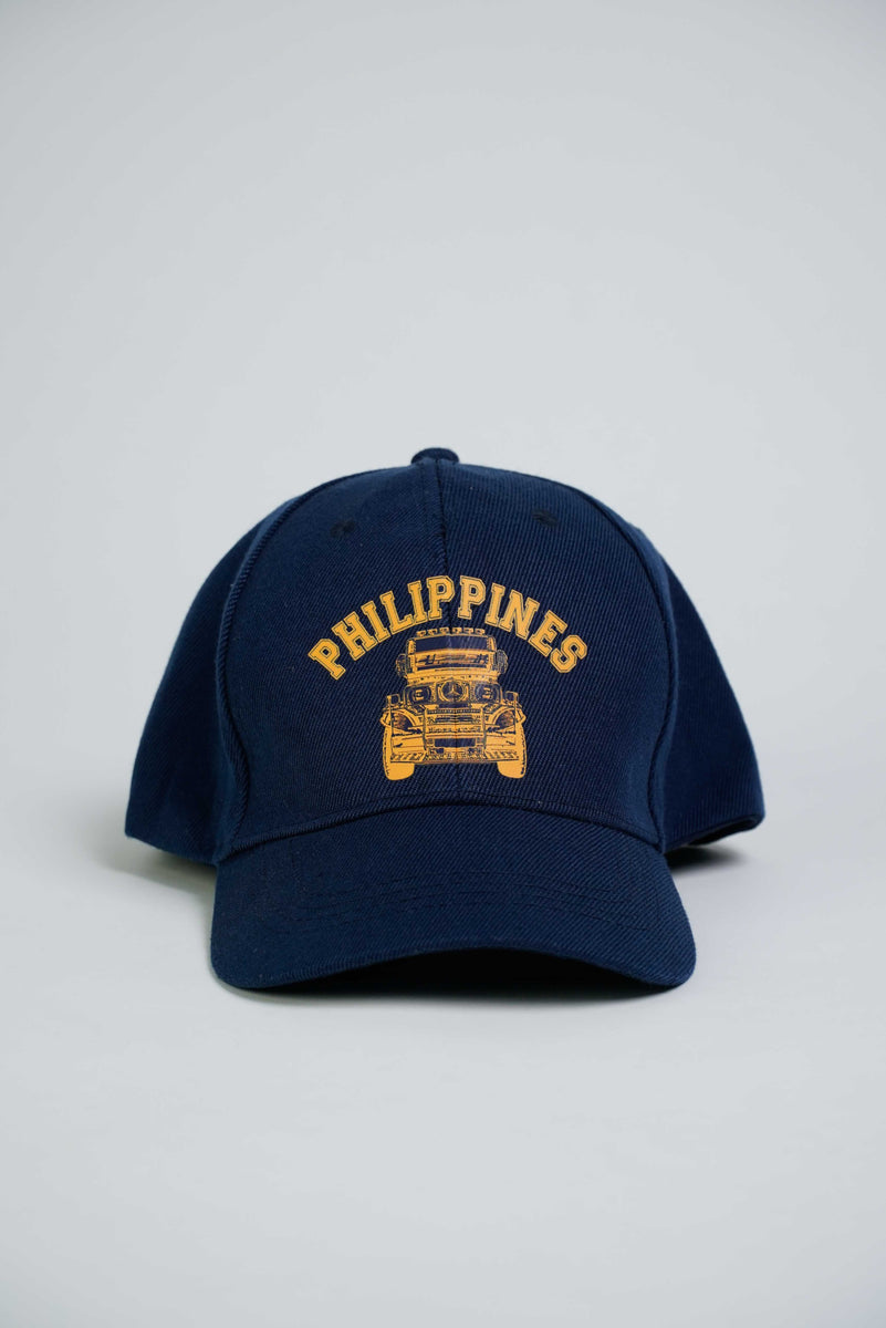 Cap and Shirt Set With Philippines Jeepney Script Print – Kultura ...