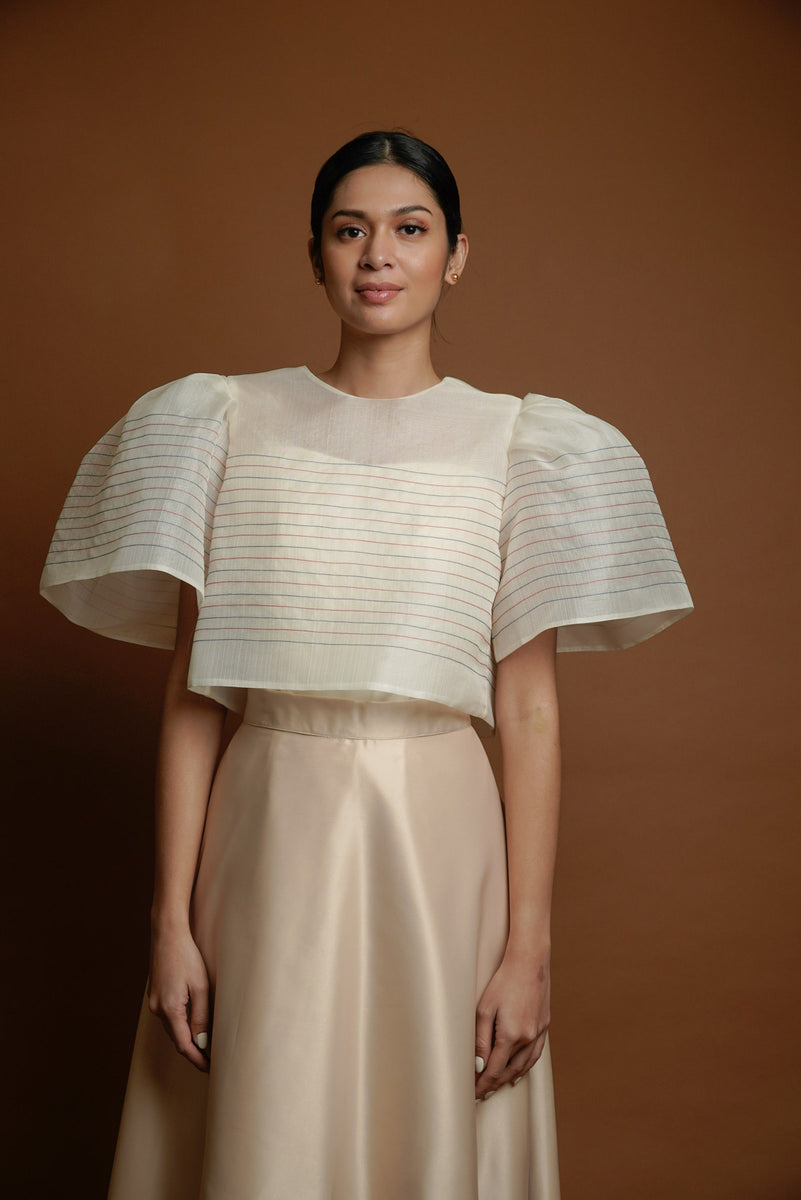 Women's Plain Pad Paper Top in Natural – Kultura Filipino | Support Local