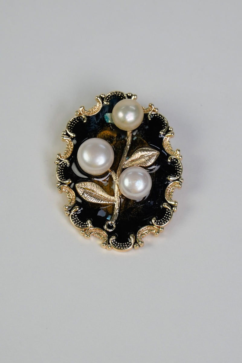 Freshwater Pearl Brooch – Kultura Filipino | Support Local