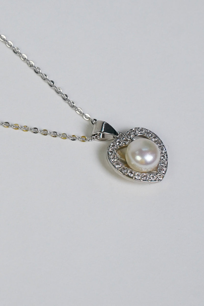 3 in 1 Freshwater Heart Pearls Set – Kultura Filipino | Support Local