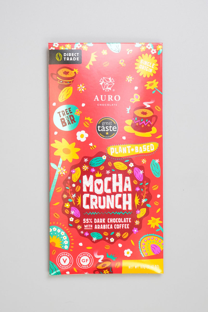 Auro Plant-based Chocolate in Mocha Crunch 60g – Kultura Filipino ...