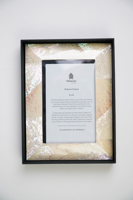 Abalone Picture Frame 4"x6" – Kultura Filipino | Support Local