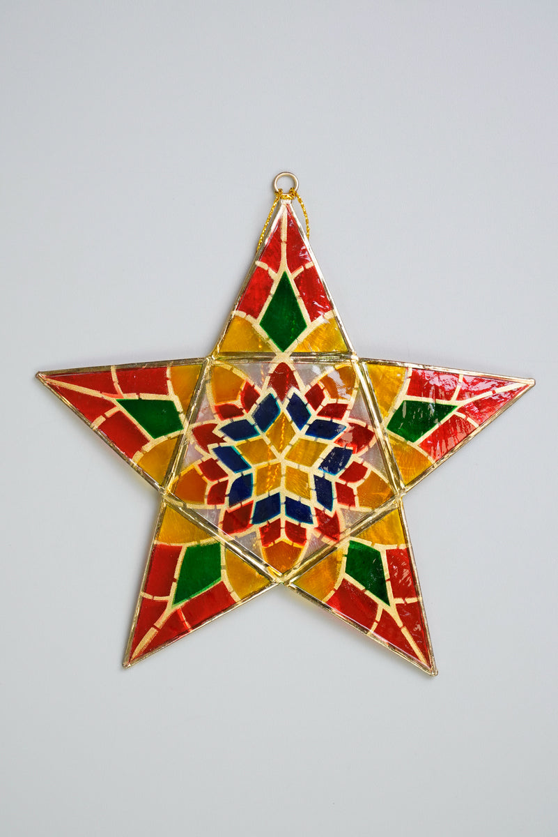 Capiz Ornament Mini Parol Full Mosaic Set of 2 – Kultura Filipino ...