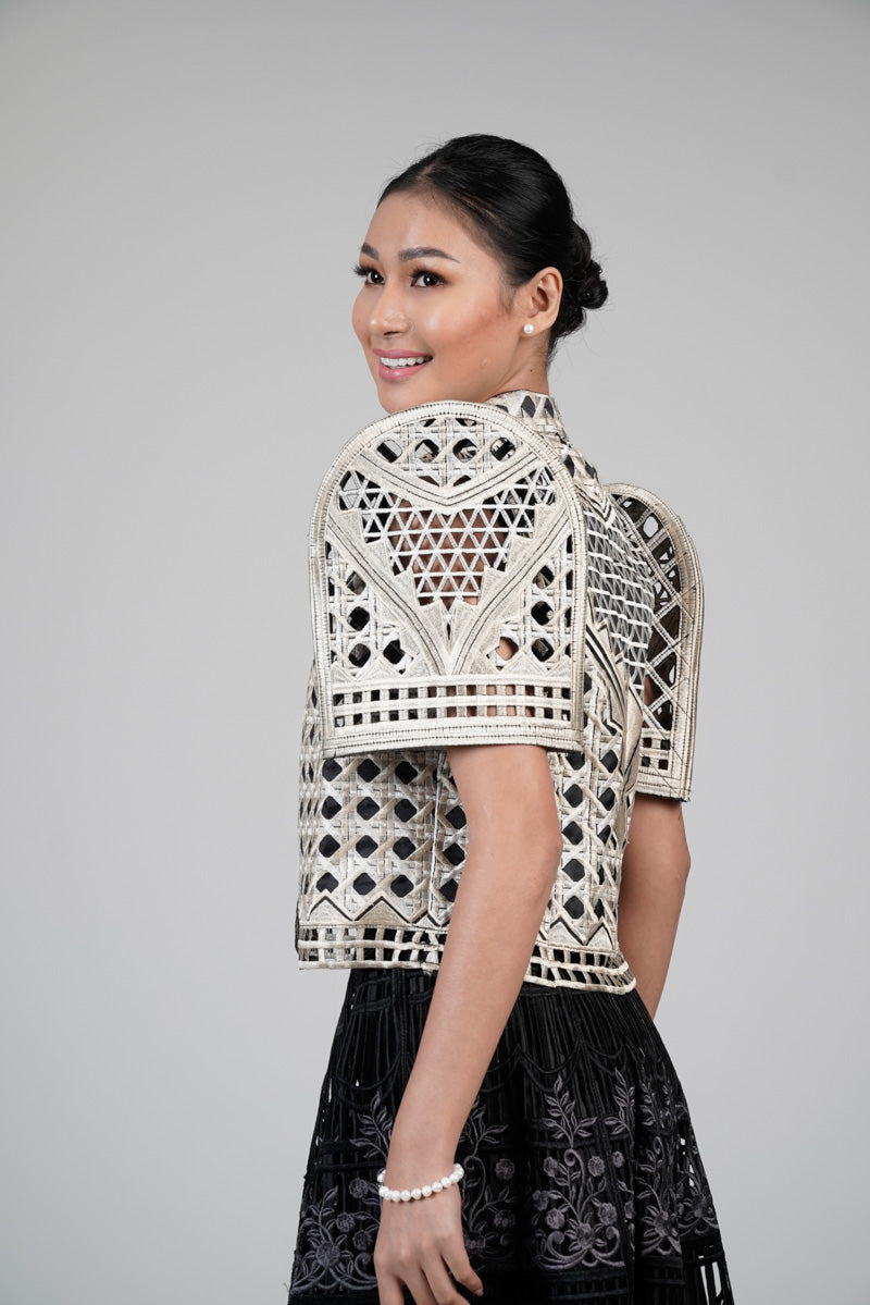 Women's Solihiya Cutwork Bolero | Kultura Filipino – Kultura Filipino ...