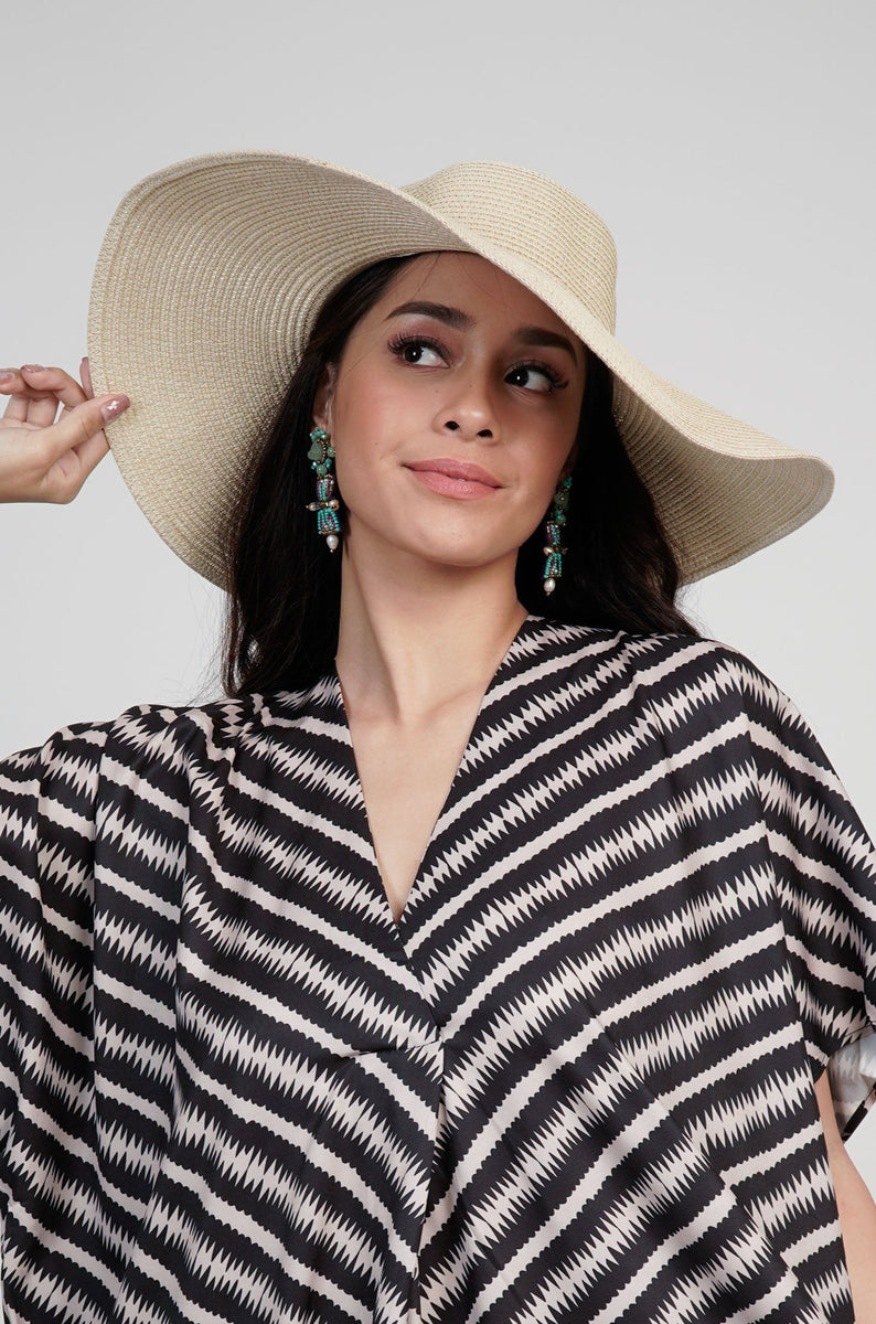 Buy Tropiko by Kultura's Wide Brim Straw Hat for Women's Online ...