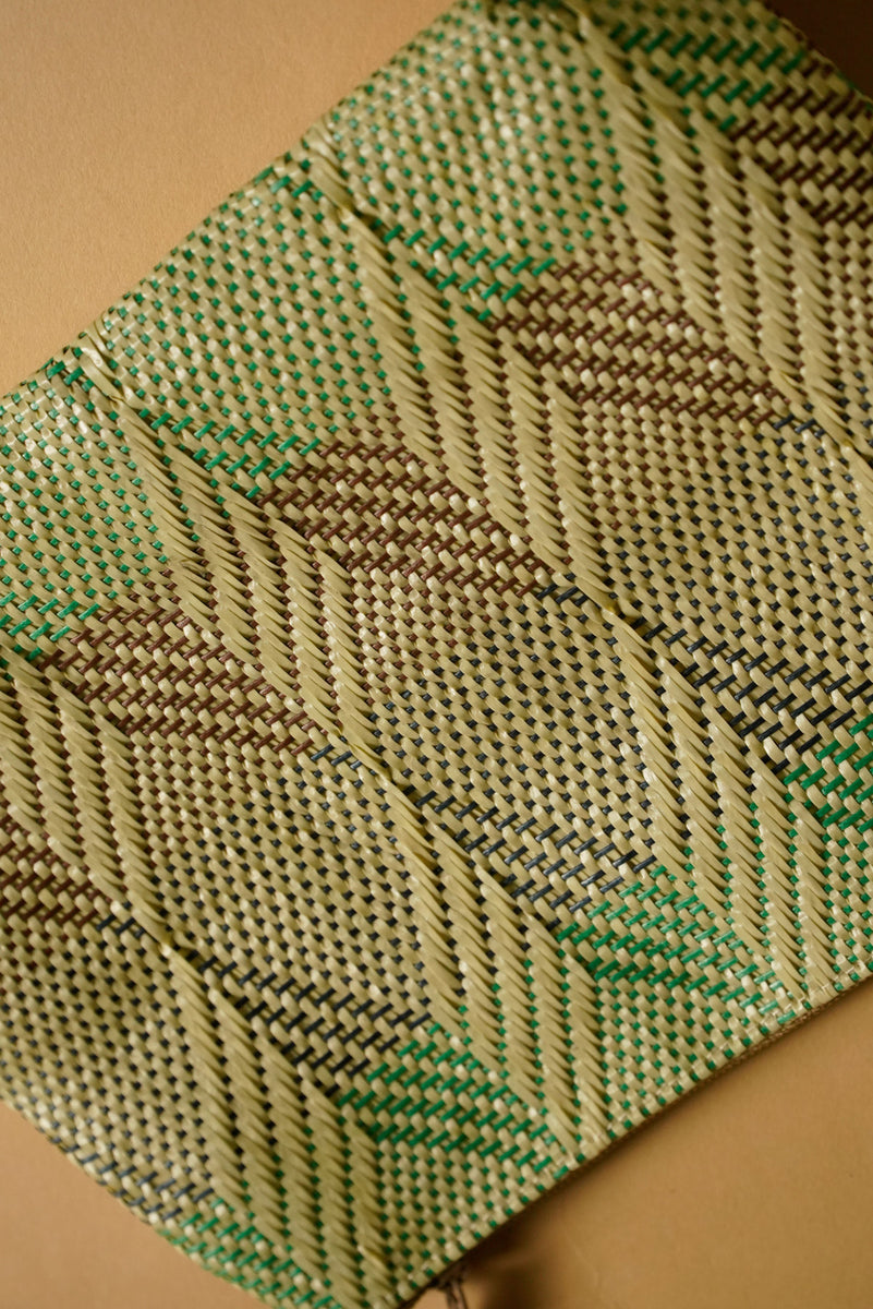 Boat-Shaped Pouch with Diamond Pattern – Kultura Filipino | Support Local
