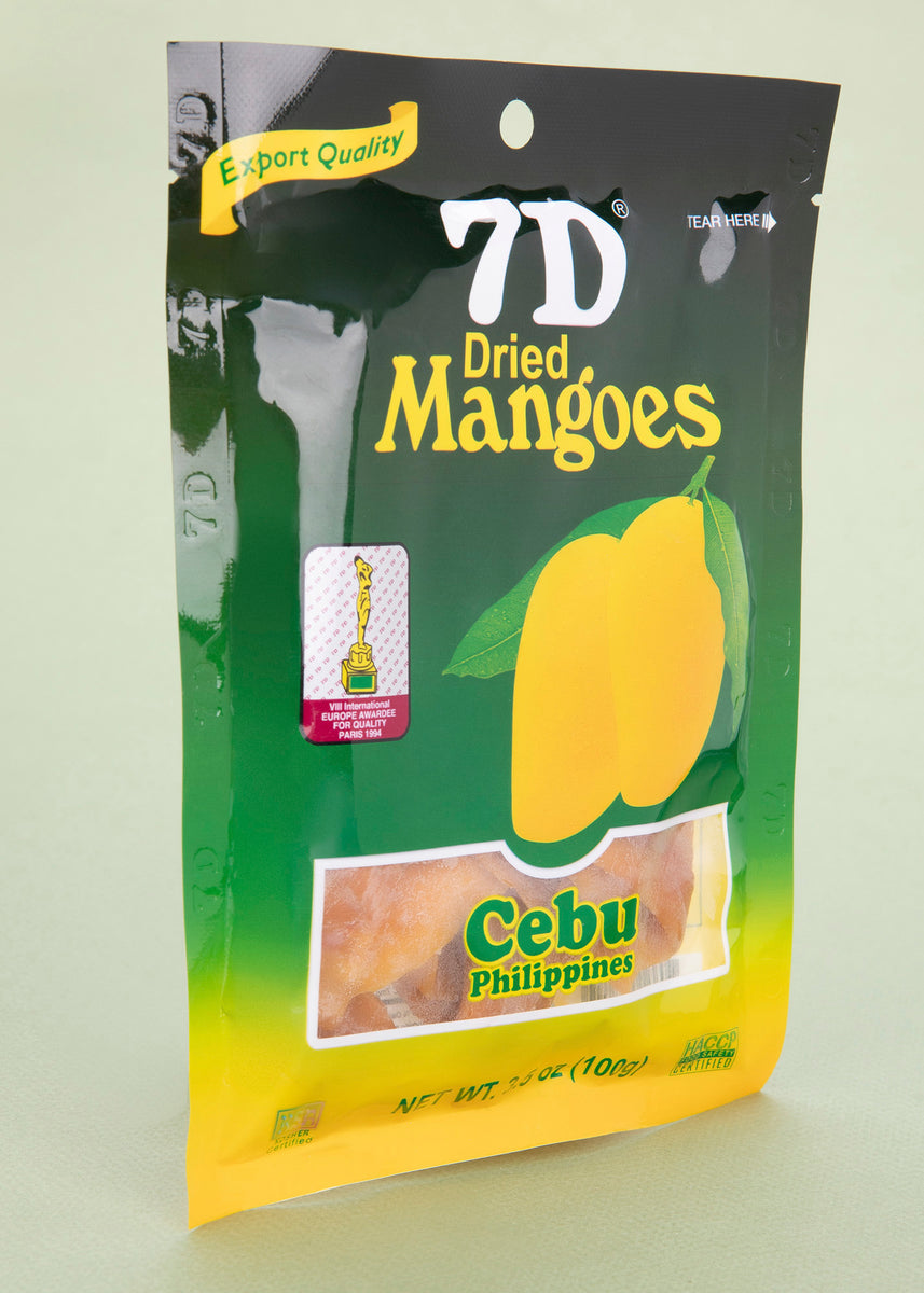 Shop 7D Dried Mangoes 100 Grams | Kultura Filipino – Kultura Filipino ...