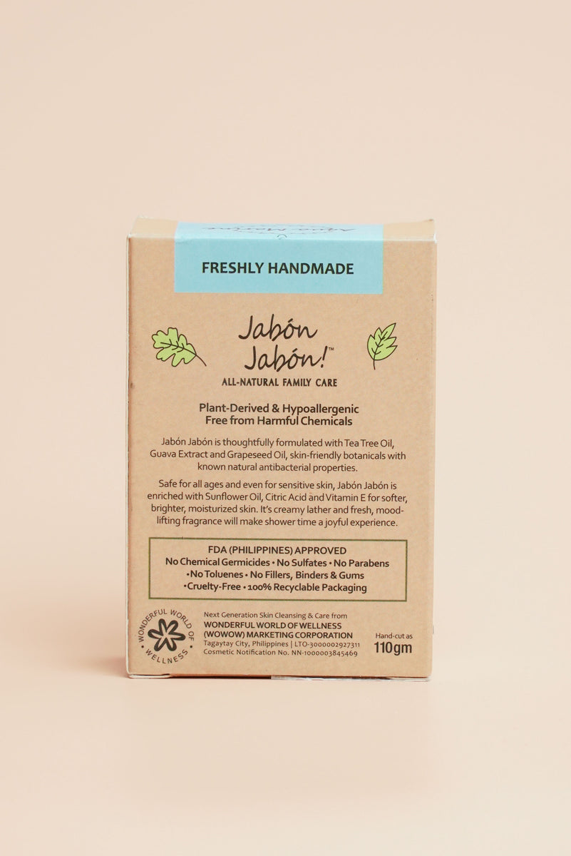 Jabon Jabon All-Natural Soap in Aqua Marine 110g – Kultura Filipino ...