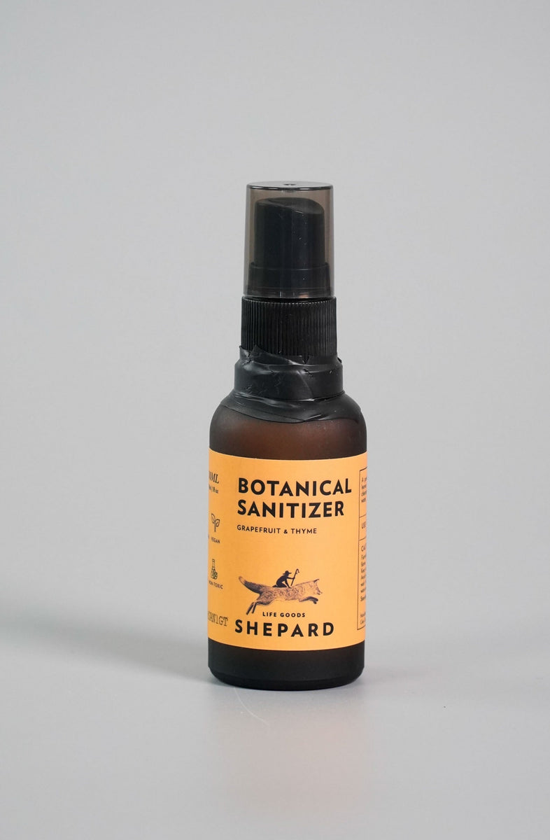 Shepard On the Go Botanical Sanitizer - Grapefruit & Thyme Flavor 30ml ...