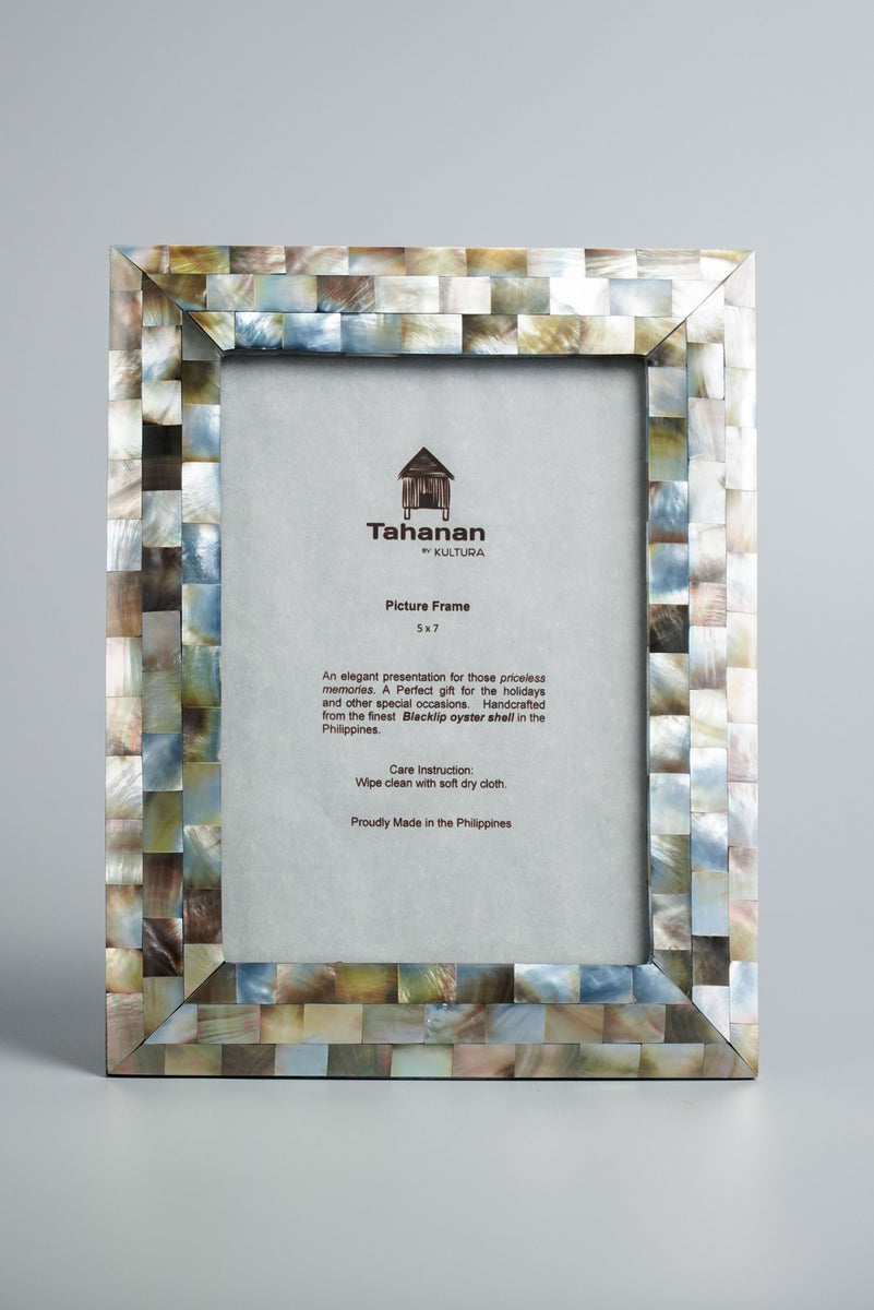 Black-Lip Mother of Pearl Picture Frame 5 x 7 – Kultura Filipino ...