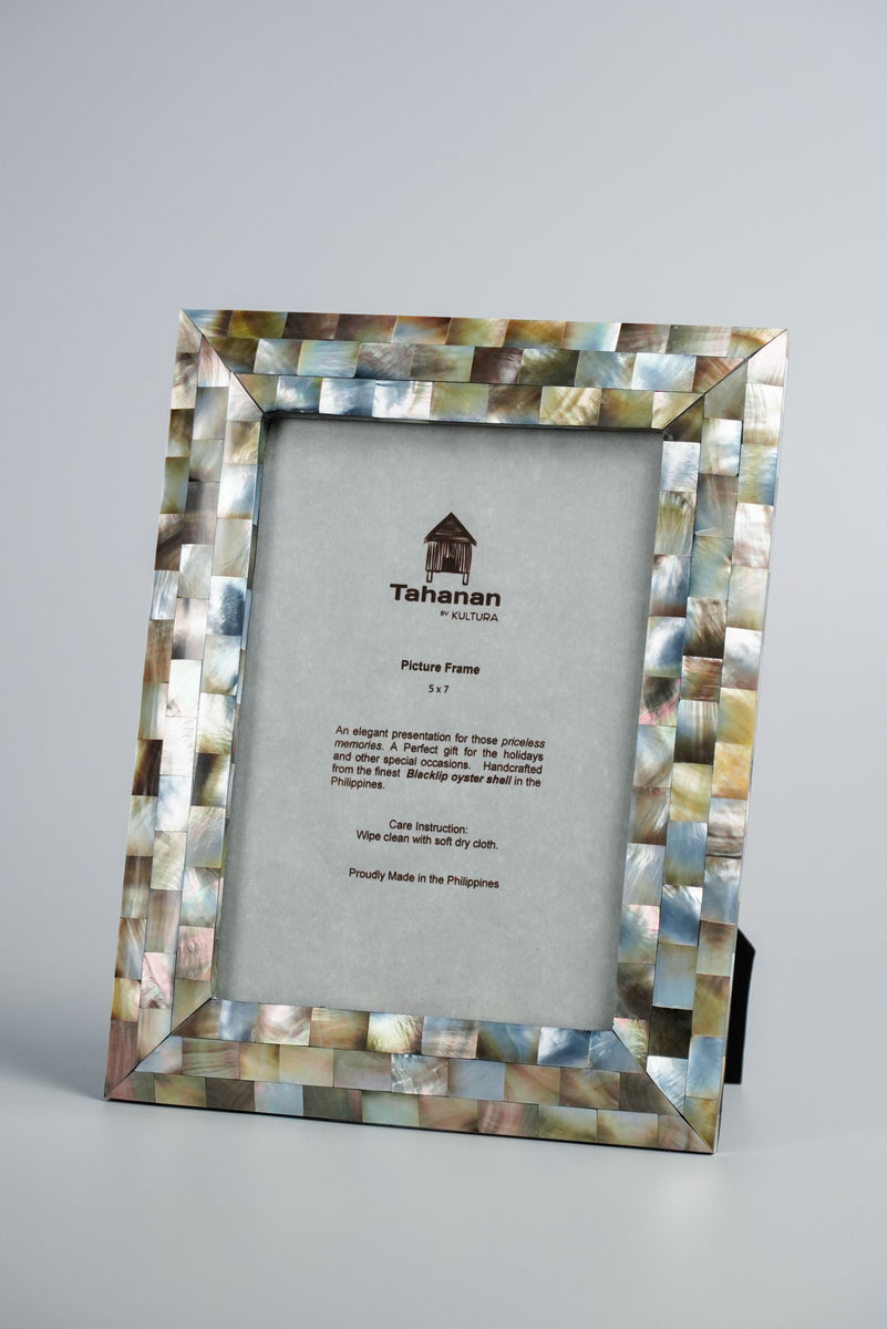 Black-Lip Mother of Pearl Picture Frame 5 x 7 – Kultura Filipino ...