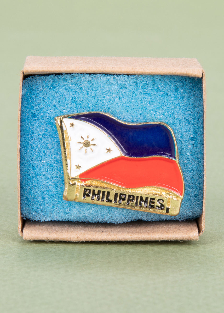 Flag Pin Wavy Design In Craft Box – Kultura Filipino | Support Local